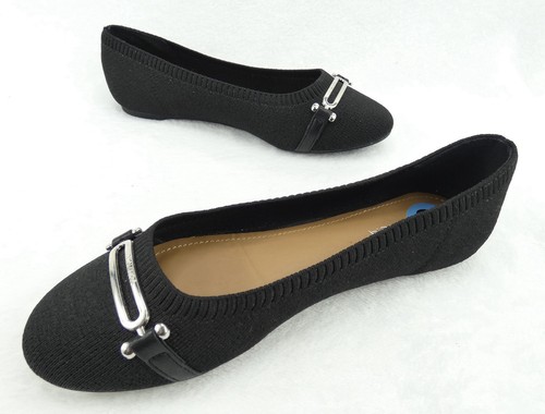 Nautica Halidon Chic Classic Capsule Timeless Black Ballet Flats Size 6 ...