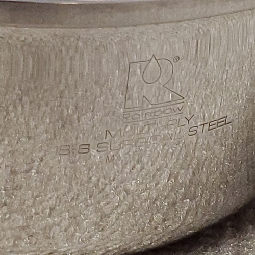 Rainbow Multi-Ply 18-8 Surgical SS Waterless Cookware 1.5 qt Pot *No ...