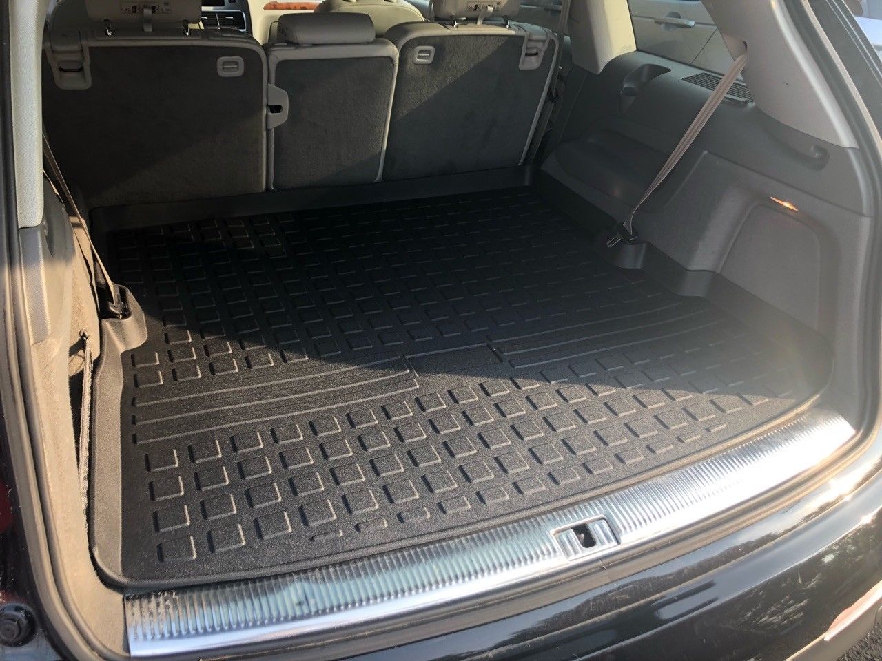 Rear Trunk Cargo Floor Tray Boot Liner Mat for AUDI Q7 Q 7 2007-2015 ...