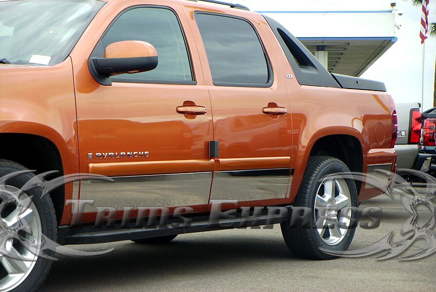 2007-2014 Chevy Avalanche/Suburban Rocker Panel Trim Body Side Molding ...