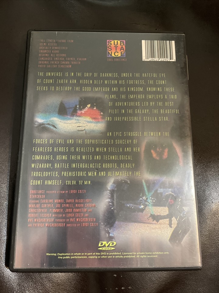 Star Crash (DVD, 2006) 18619229279 | eBay