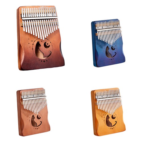 17 Keys Cute Instrument Wooden Fingers Piano Musical Instrument for ...