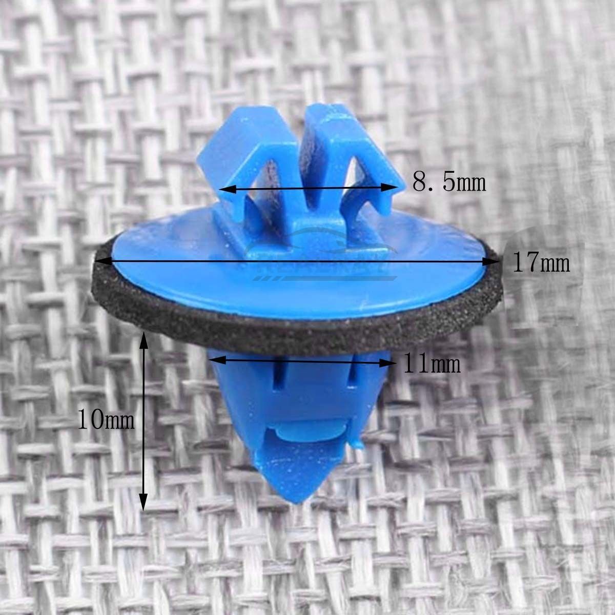 For 2008-2016 Toyota 4Runner 75395-35070 Orange & Blue Moulding Trim ...