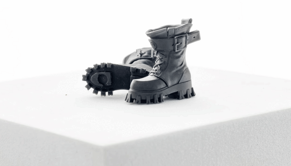 1/12 scale Black Female shoes finished GK Boots GK-001 for 6''Gynoid | eBay