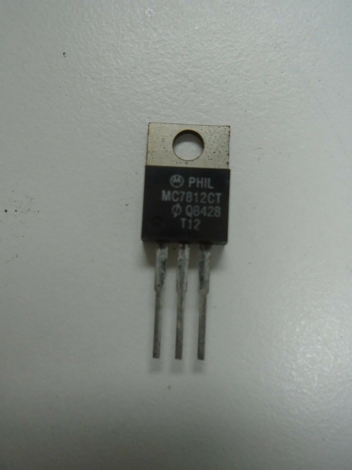 MOTOROLA MC7812CT VOLT REGULATOR FIXED +12V BIPOLAR TO-220 | eBay