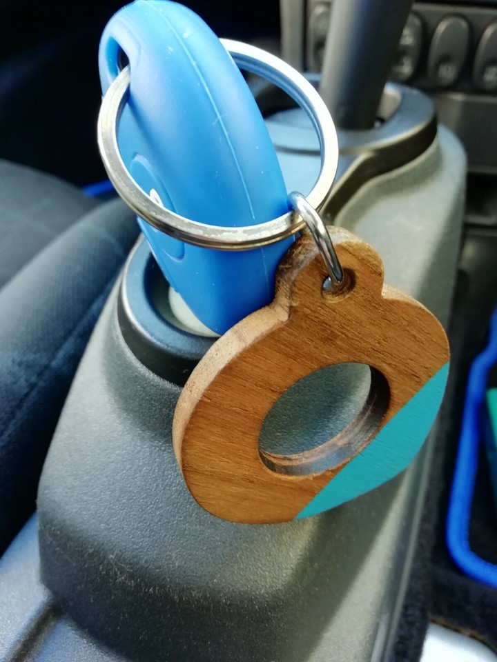 Handmade wooden Keyrings SmartCar fortwo roadster forfour clossblade | eBay