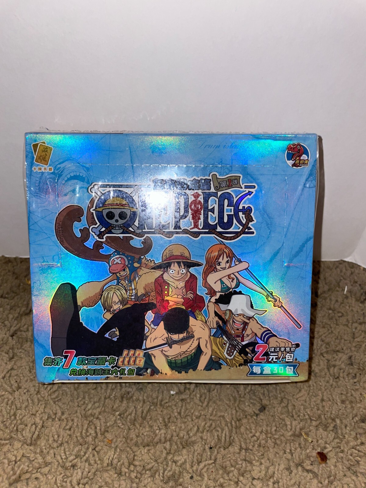 Anime One Piece Collectible Cards 30 Booster Packs by Little Dinosaur ...