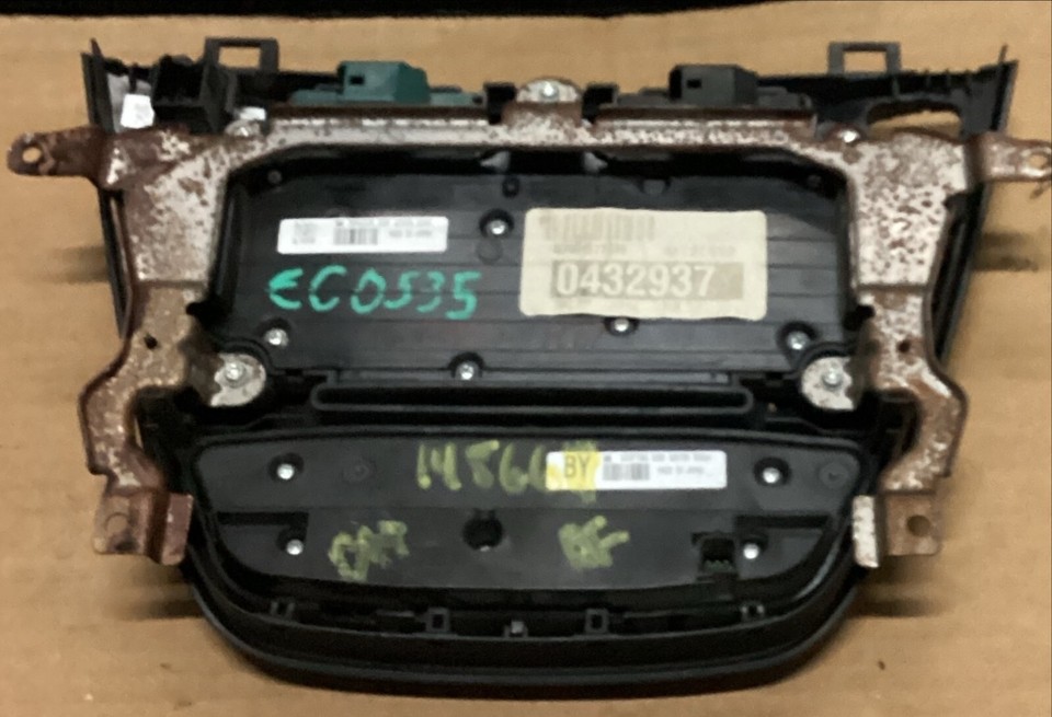11-13 BUICK REGAL A/C HEATER TEMPERATURE CLIMATE CONTROL AUDIO PANEL ...