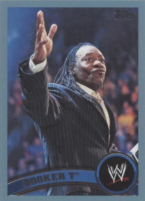 2011 Topps WWE - Booker T #22 Blue /2011 for sale online | eBay