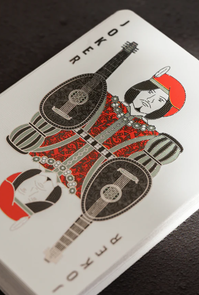 The Witcher Playing Cards Deck PLATINUM EDITION Silver Foil Box Ciri ...