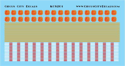 Kansas City Southern Truck Decals HO Scale | eBay