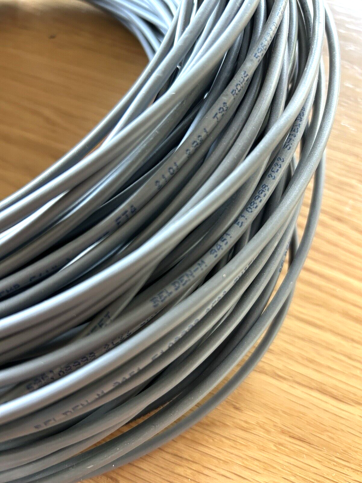 Belden 9451 22/1P Sheilded 352ft Gray | eBay