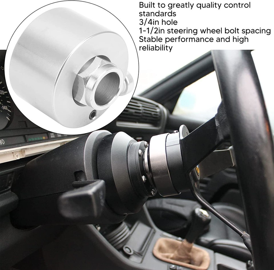 ⭐Steering Wheel Quick Release Disconnect Hub 3/4" Shaft Size For IMCA ...