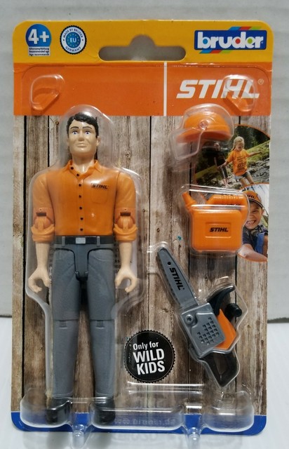 STIHL Forestry Worker - Play Figure - Bruder Toys 69910 | eBay