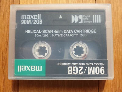 DAT MAXELL Kassette DM 90M Min Metal Sammlung Cassette Tape Helical ...