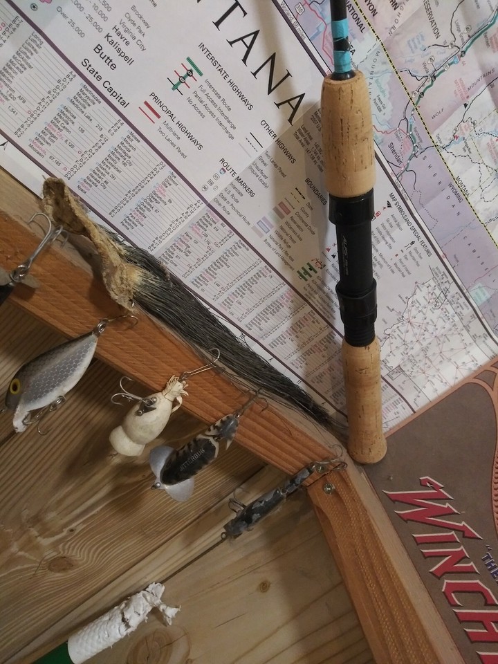 Lamiglas spinning rod 5’ Ultralight. Alps Guides, Moderate Action, | eBay