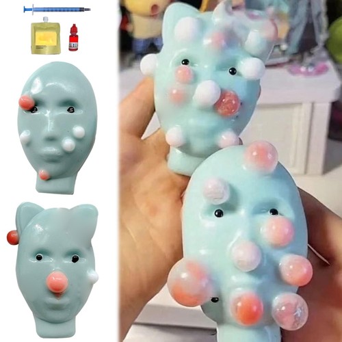 Pimple Popping With Filler Tool Weird Alien Pimple Popping Reusable ...