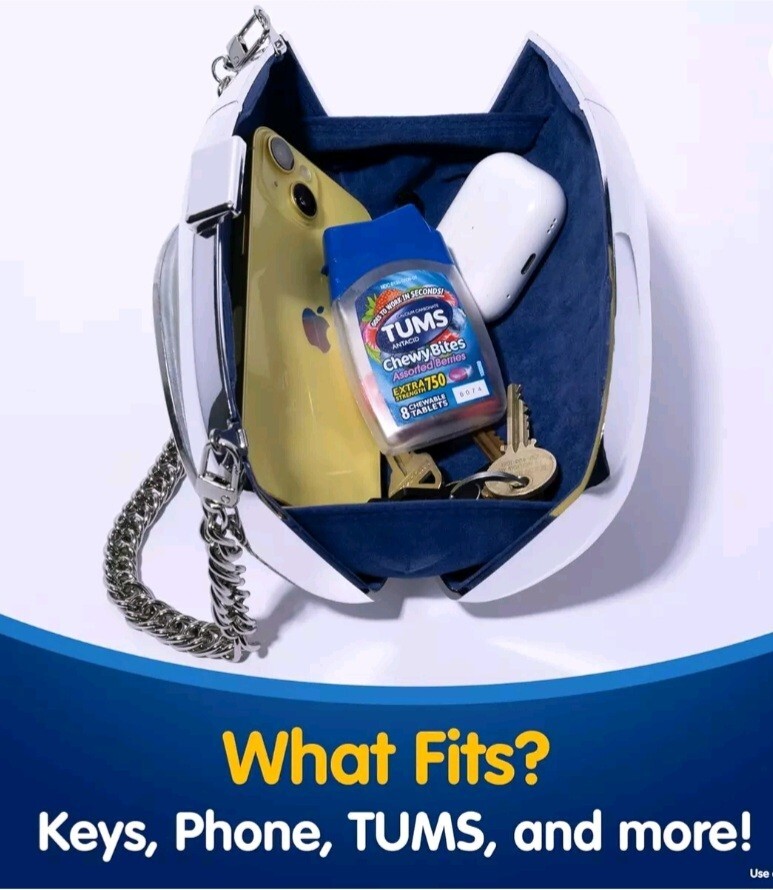 Rare Nik Bentel 1/700 TUMS Bag Purse Handbag Tote (BOX Is Cosmetically ...