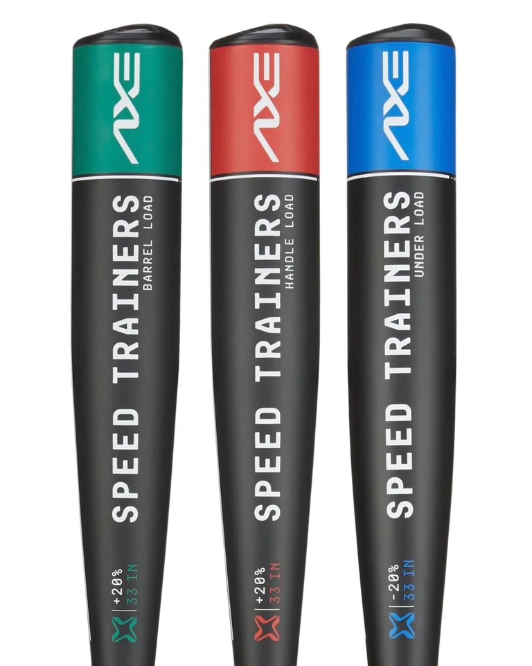 AXE SPEED TRAINERS BAT SET POWERED BY DRIVELINE BASEBALL Set of 3 Bats ...