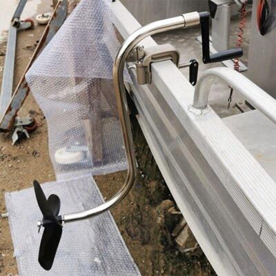 Stern Hanger Propeller Hand-operated Propeller Inflatable Boat Plastic ...