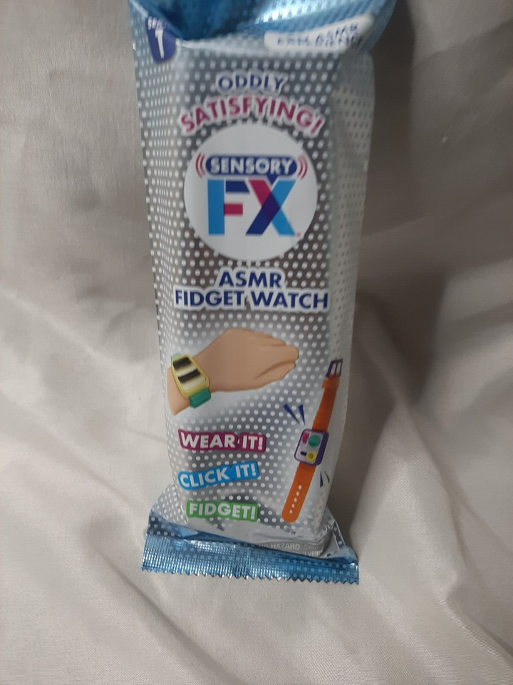 Sensory FX ASMR Fidget Watch oddly satisfying wear it click it fidget ...