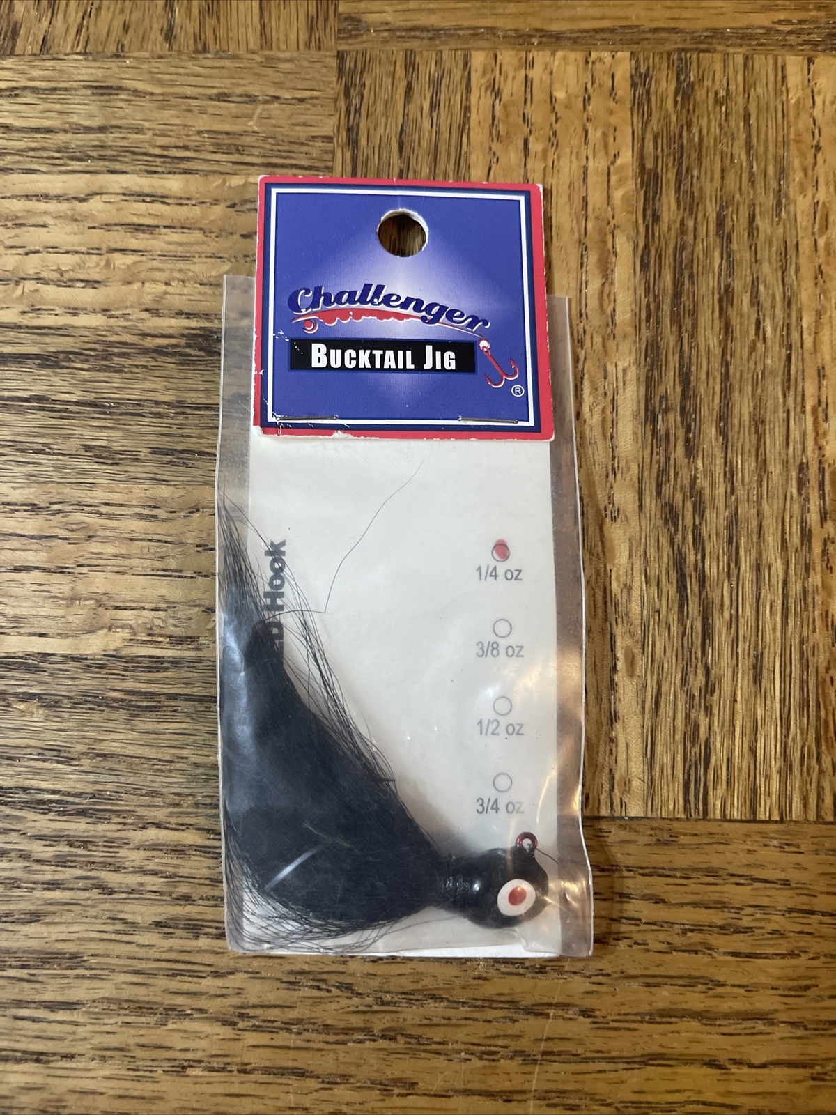 Challenger Bucktail Jig Hook 1/4 | eBay