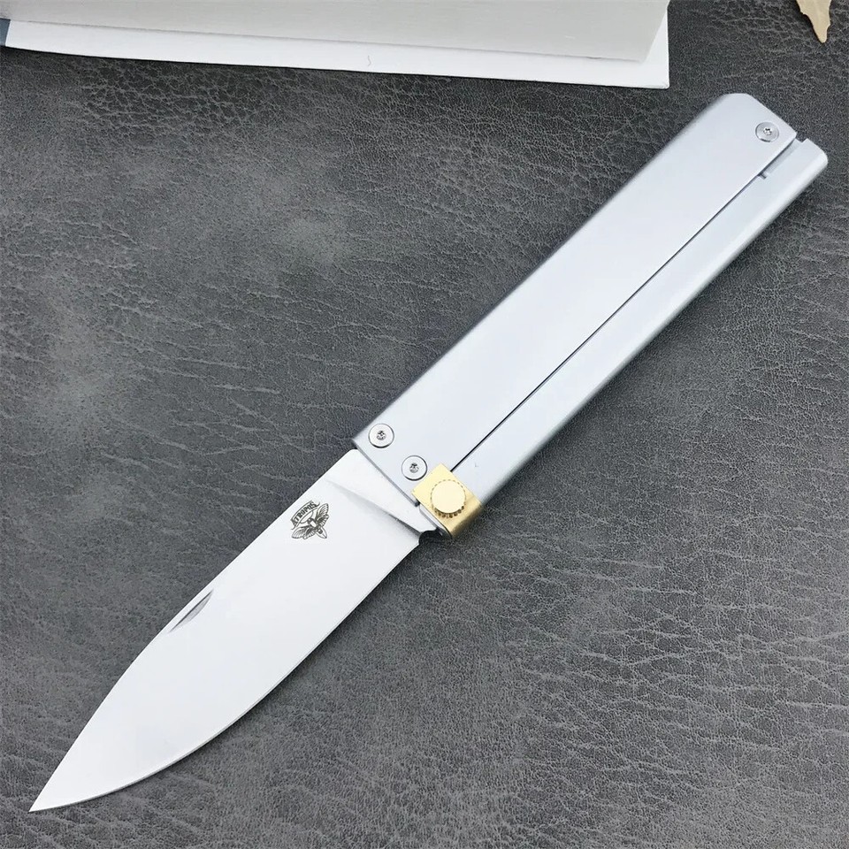 Russian Tactical ATROPOS Trapper Flipper Folding D2 Blade Knife ...