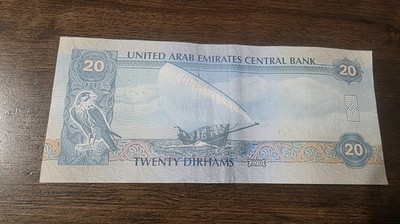 UNITED ARAB EMIRATES 20 DIRHAMS P-28 2009 GOLF DHOW YACHT UNC GULF UAE ...