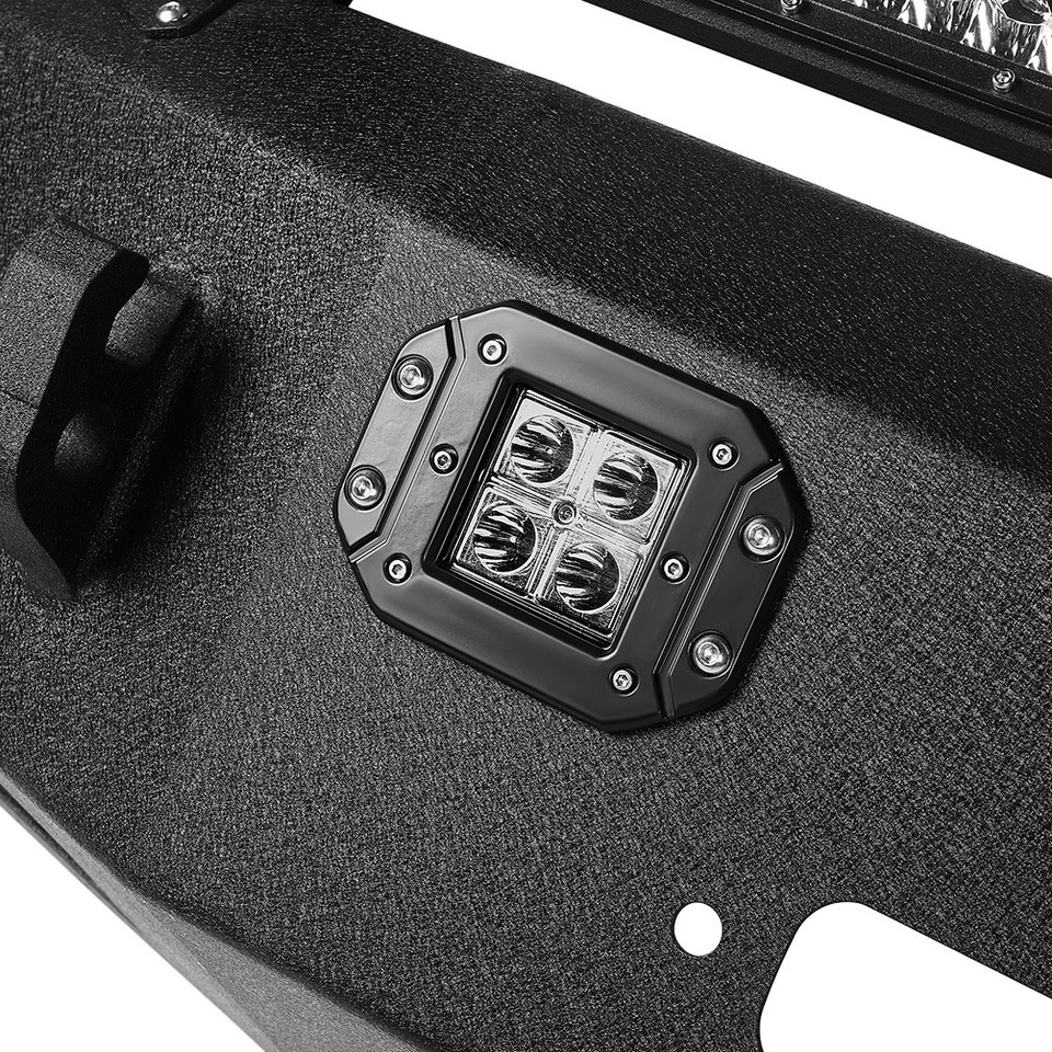 For 2010-2014 Ford F-150 SVT Raptor w/D-ring & Winch Plate Front Bumper ...