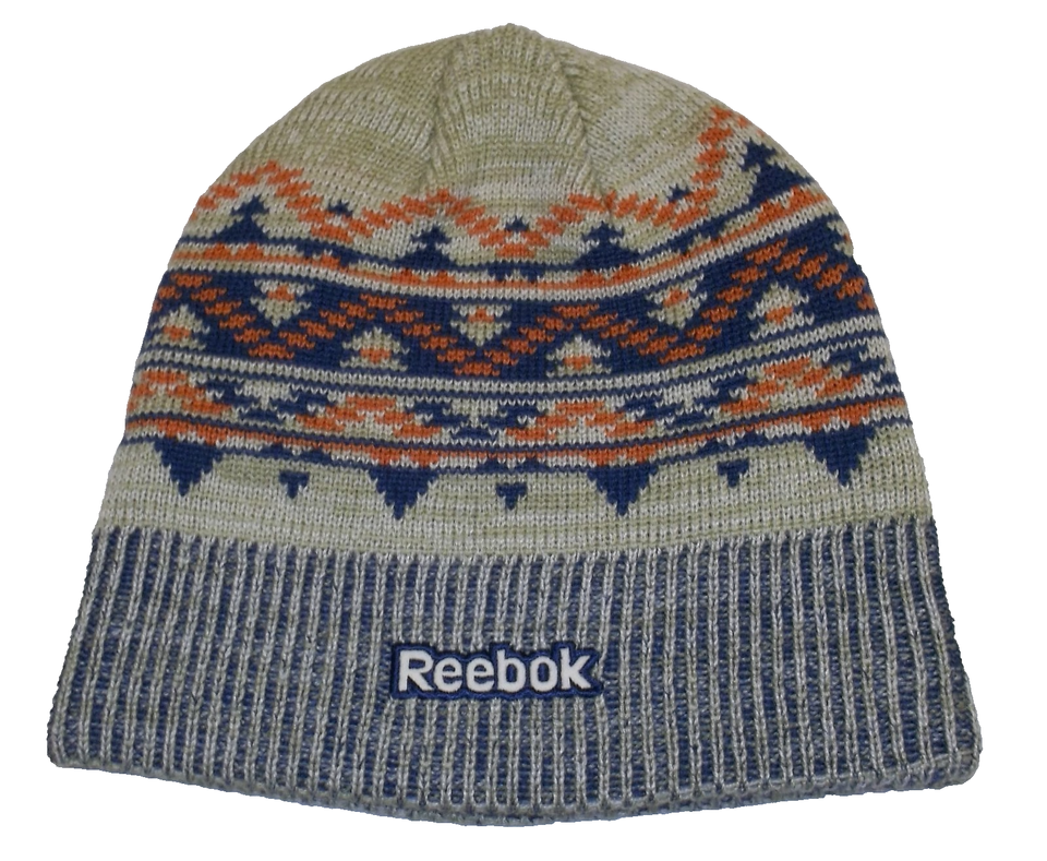 Edmonton Oilers Cuffless Reebok Knit Hat - Osfa | eBay