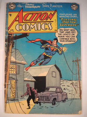 Action Comics 191 Calling Doctor Superman! 1954 VG | eBay