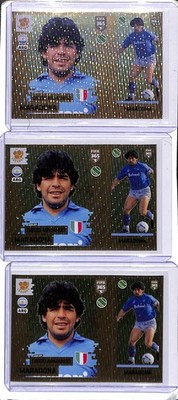 (3) Lot 2018-19 Panini Fifa 365 Stickers Diego Maradona Golden World ...