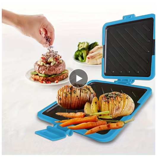 Toasted Sandwich Maker Machine Microwavable Waffle Maker Microwave Oven ...