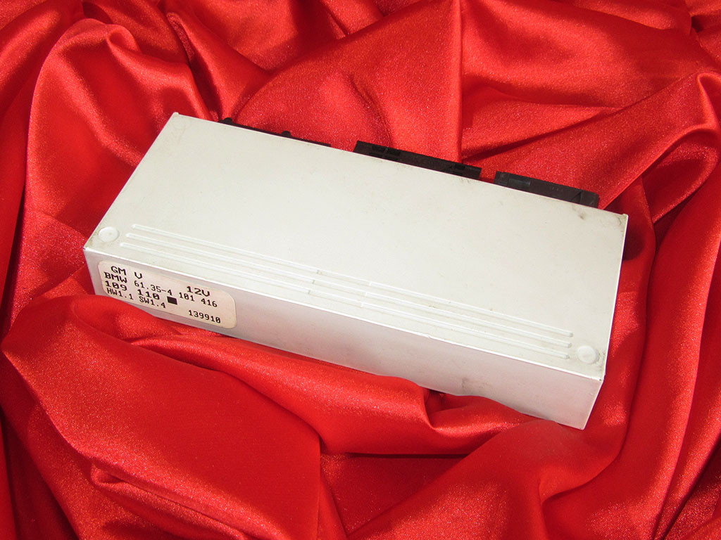 BMW E46 3 series GM 5 BASIC BODY CONTROL MODULE COMFORT RELAY GM5 GMV ...