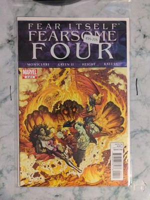 FEAR ITSELF: FEARSOME FOUR #4 MINI 9.0 MARVEL COMIC BOOK E55-215 | eBay
