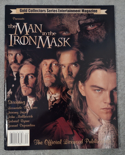 Man In the Iron Mask Magazine/Leonardo DiCaprio/Jeremy Irons/Gabriel ...