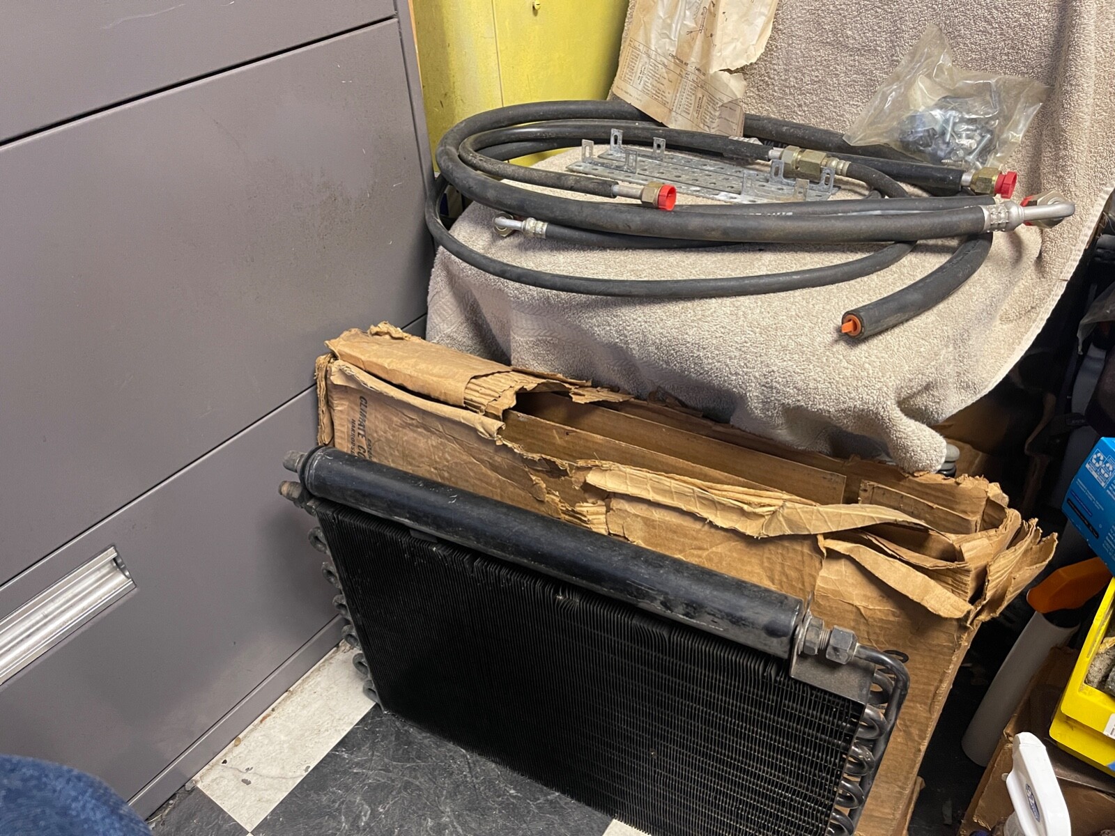 NOS EATON A/C CONDENSER HOSES R12 SYSTEM FORD CHEVY DODGE MUSTANG 1967 ...