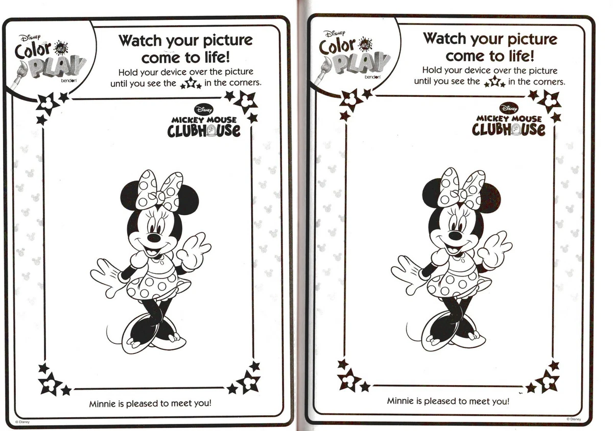 Disney Color And Play Coloring Pages Free