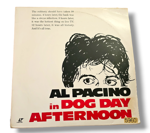 Dog Day Afternoon Laserdisc Al Pacino LD Film John Cazale James ...