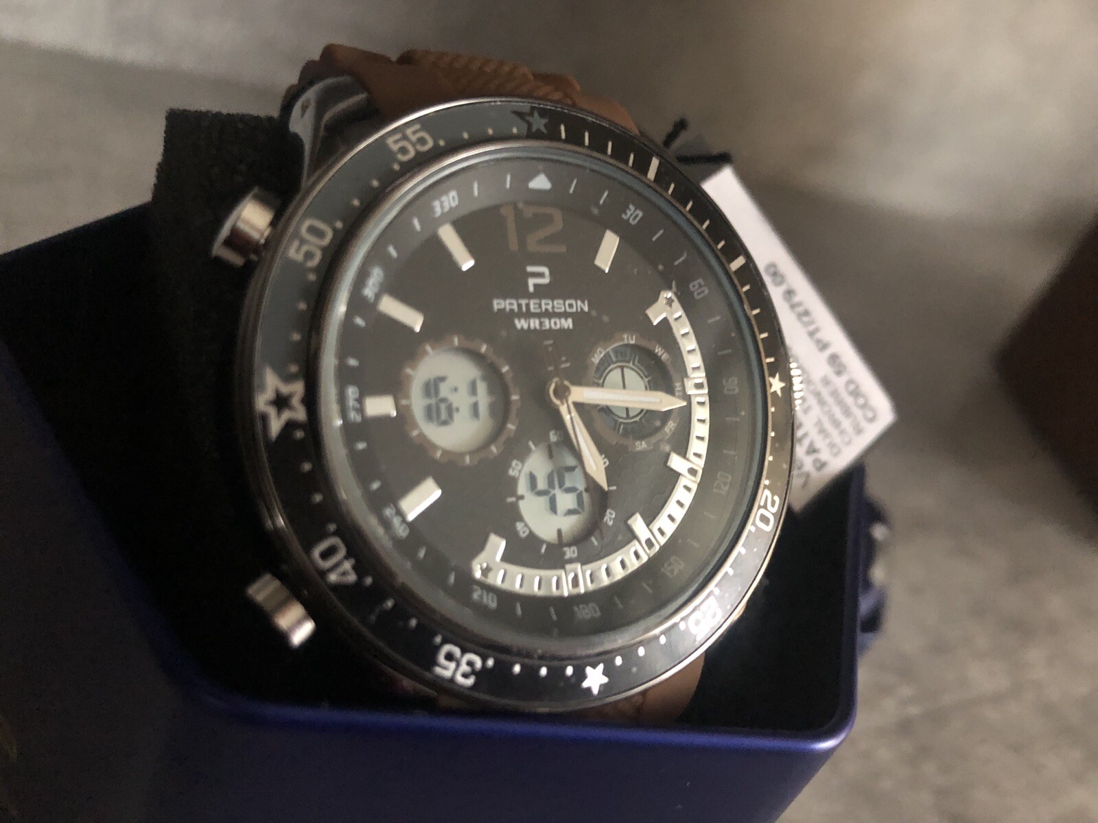 Orologio uomo PATERSON NUOVO con etichetta | eBay