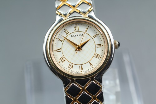 Vtg [Exc+5] Seiko Lassale 1231-0049 Silver Roman Tone 24mm Qz Ladies ...