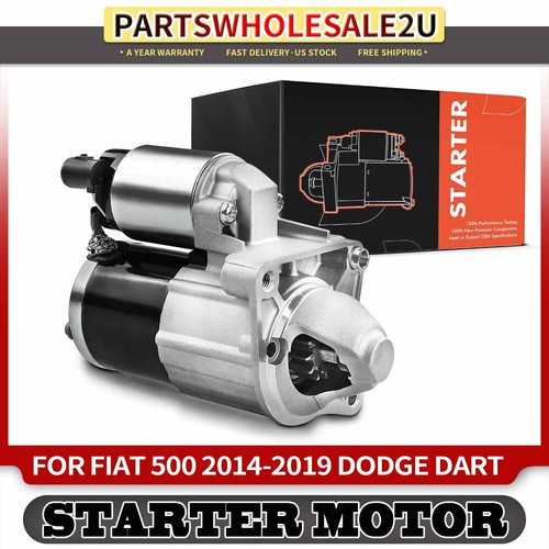 Starter Motor for Dodge Dart 13-16 Fiat 500 2014-2019 1.2KW 12 Volt CW ...