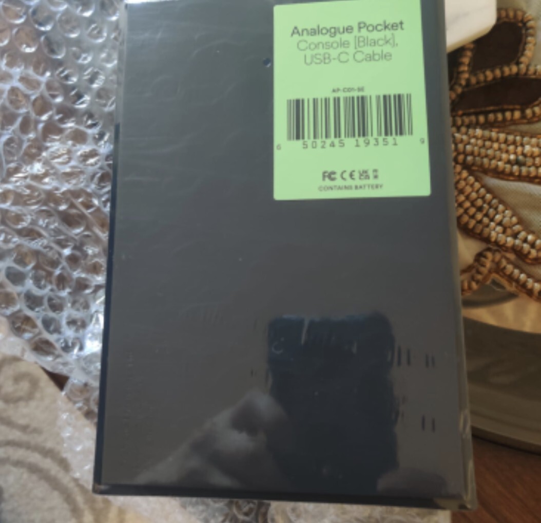 Analogue Pocket Black Handheld - SEALED BRAND NEW | eBay