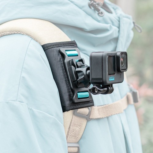 Backpack Shoulder Strap Mount With Ball Joint Buckle for GoPro Hero 13/ ...