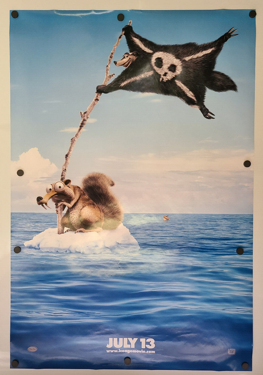 Ice Age 4 Continental Drift Movie Poster