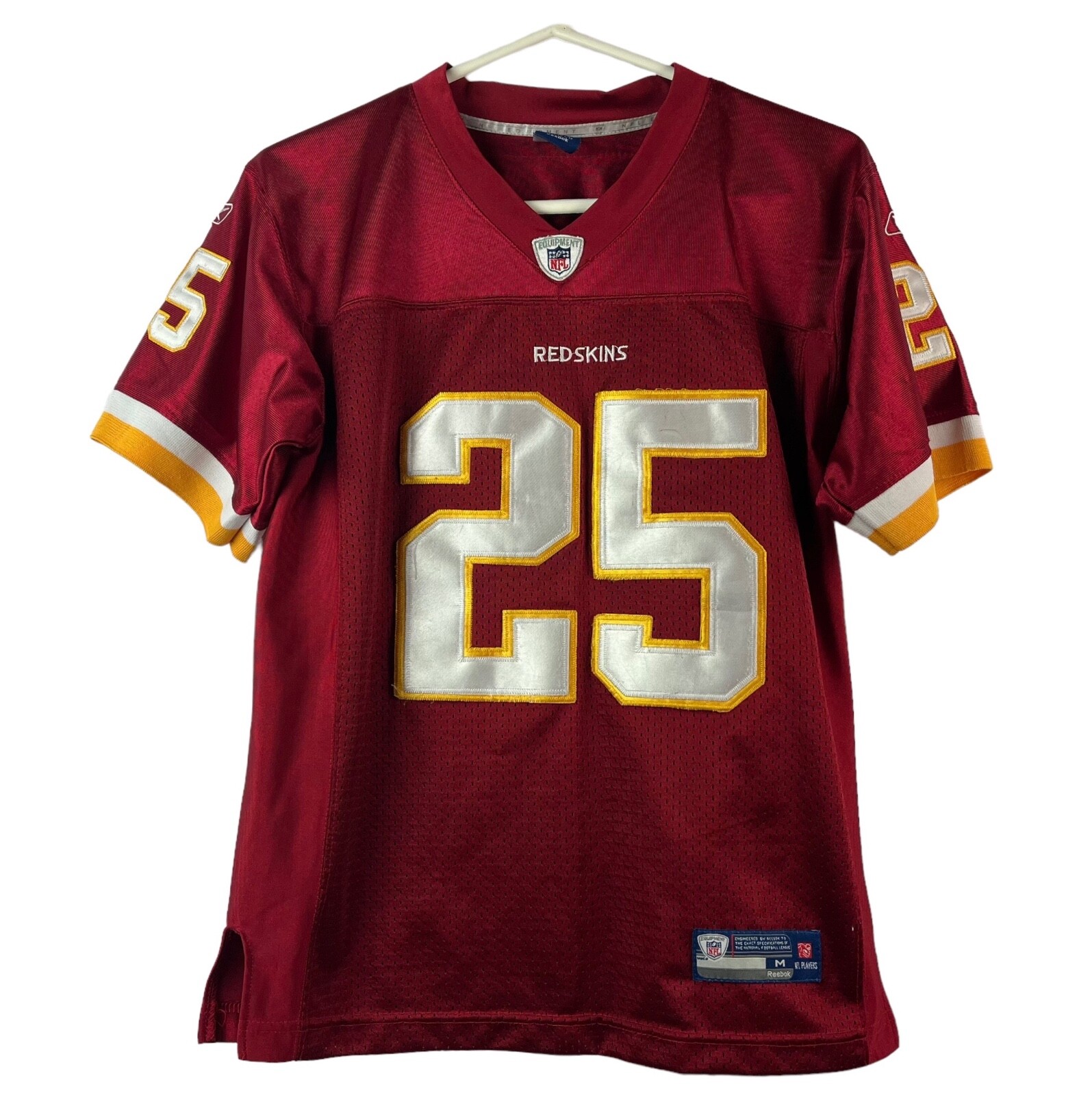 Vtg NFL Reebok Washington Redskins Mens M OnField Jersey STITCHED #25 ...