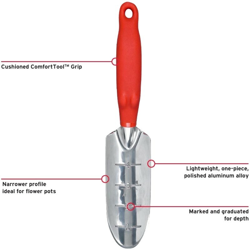 Corona Hand Garden Transplanter Trowel Cast Aluminum | eBay