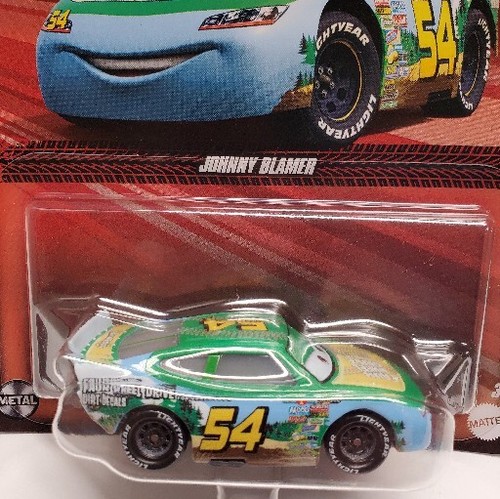 Disney Pixar Cars Johnny Blamer #54 Faux Wheel Drive Piston Cup 2023 | eBay