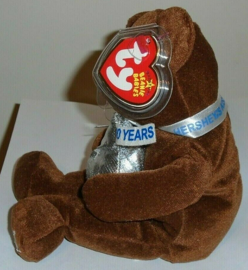 Ty Beanie Baby COCOA BEAN the Hershey Bear (Walgreen's Exclusive) 8.5 ...