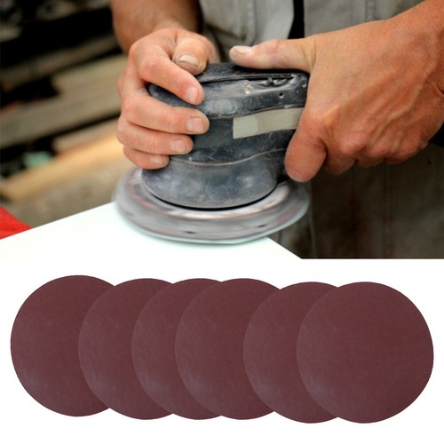 5 Inch Back Velvet Disc Sandpaper 125Mm Air Ground Flocking Sandpaper ...